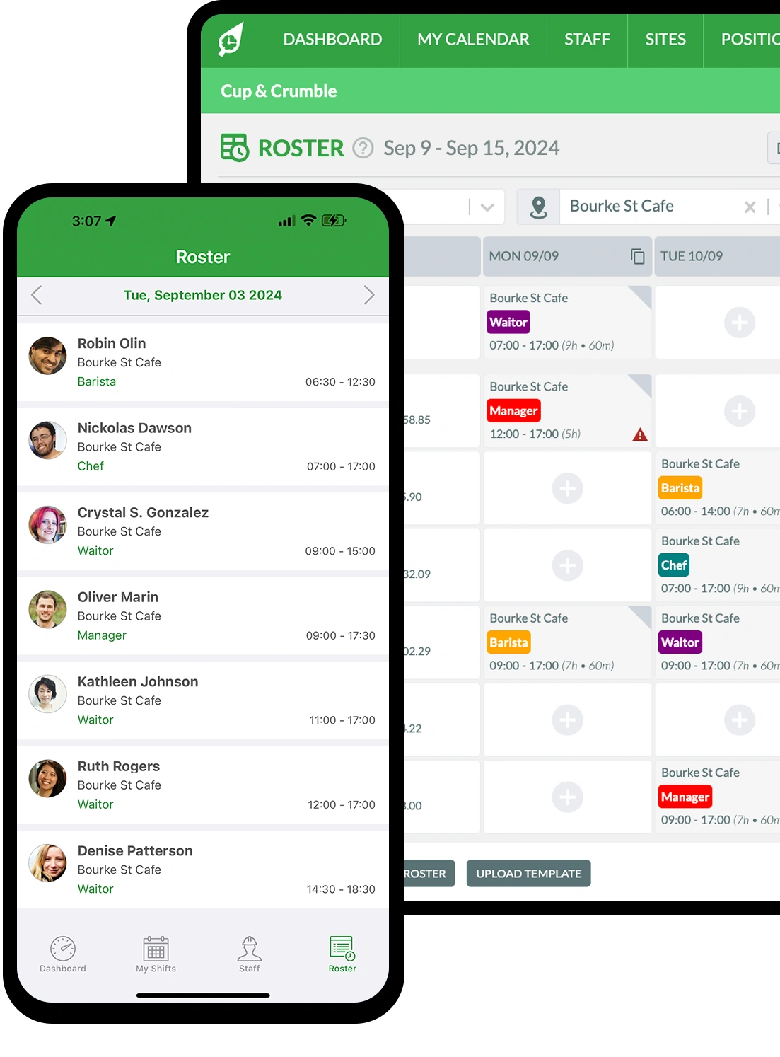 Simple Rostering & Payroll Software | RosterElf